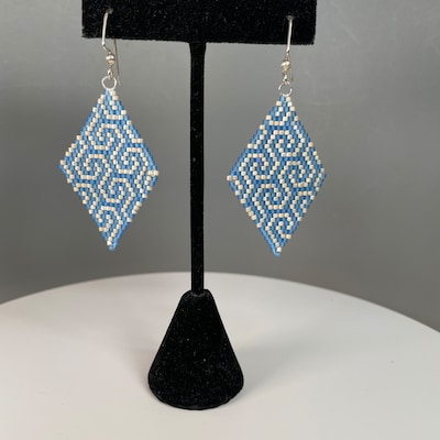 Koi Fish Loom Bead Pattern, Dark Pond Bracelet Pattern, Jewelry Miyuki ...