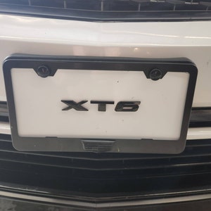 3D ////AMG Emblem Badge Black Aluminum Metal Vanity Front License Plate ...