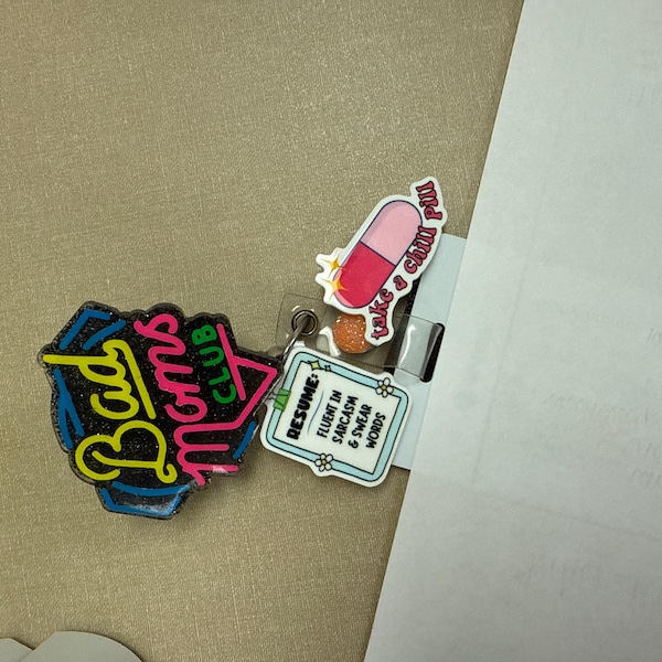 Badge Topper / CHARM COLLECTION - Awareness Ribbon - Charm Only - Etsy