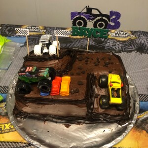 Fourth Birthday Cake Topper Needfourspeed Racing-4th | Etsy