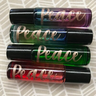 Custom Roller Bottle Labels 10 Ml Roller Bottle Stickers Essential Oil ...