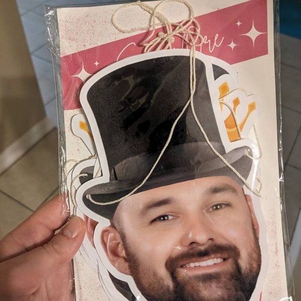 Custom Face Photo Banner Personalized Birthday Banner Customized Party ...