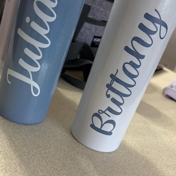 PRINT, No Vinyl Matte Navy Bride Tribe Cup With Arrow White Tumblers ...