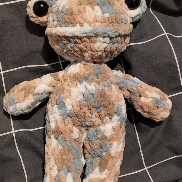 Moe the Frog Crochet Pattern PDF - Etsy