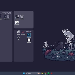 Mermaid Underwater Computer Desktop Theme Background Wallpaper ...