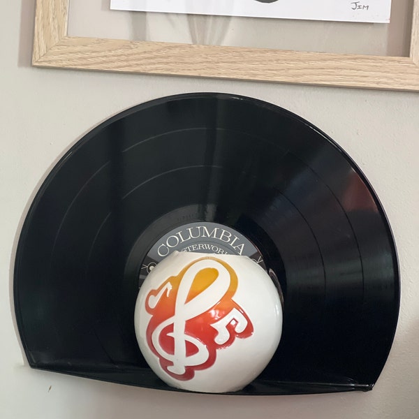 Mini Record Jewelry Dish, Sparkly Vinyl Record Dish, Unique Decorative ...