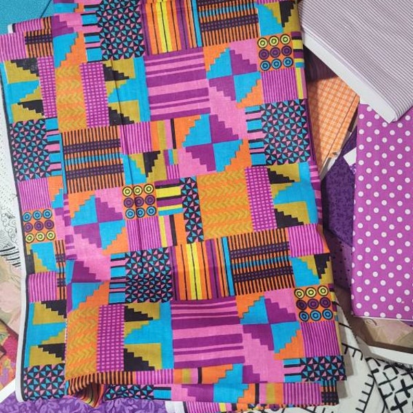 African Kente Print, Kente Design Fabric, Kente Cloth, Kente Material ...
