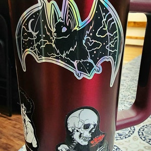 Holographic Bat Sticker - Etsy