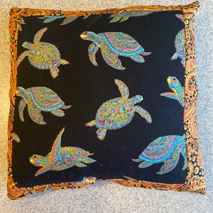 Peacock Flourish Feather Stripe Metallic Fabric by Ann Lauer for ...