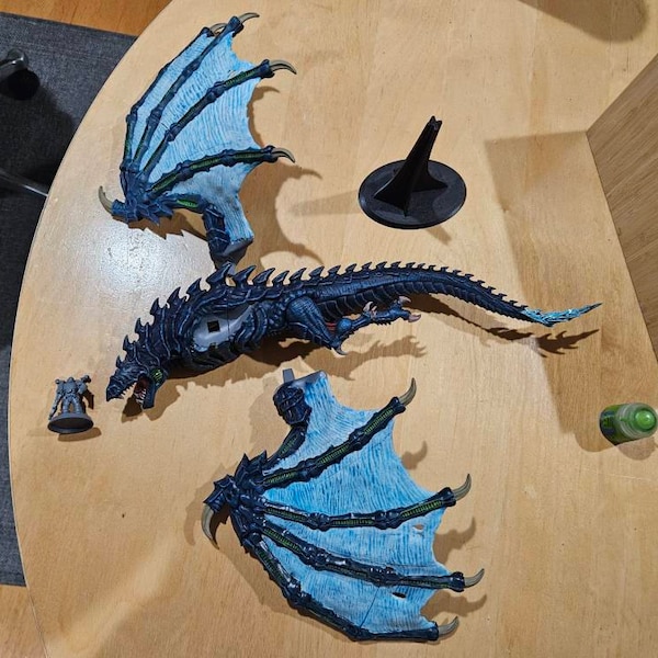Black Dragon Miniature Lord of the Print Dnd Miniatures Role Playing ...