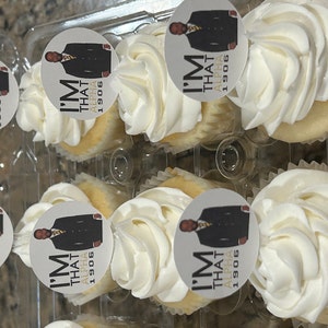 AKA Inspired Cupcake/treat Toppers Celebration Decoration - Etsy