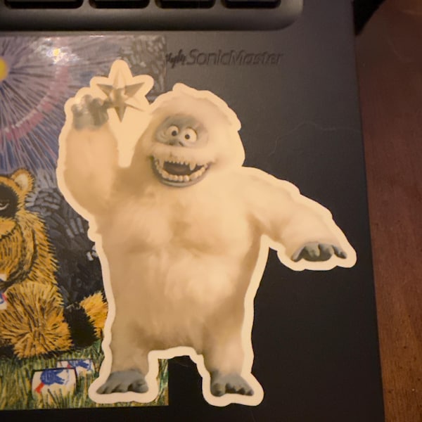 Bumble Abominable Snowman Rudolph Christmas Fridge Magnet or Laptop ...