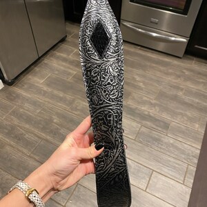 Black Cobra Diamond Winged Pattern Sling - Etsy