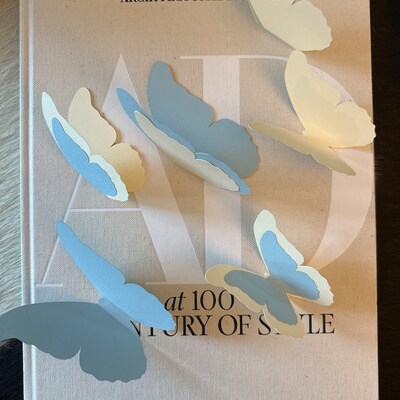 Die Cut Butterflies, Butterfly Die Cuts, Paper Butterfly, Paper Art ...