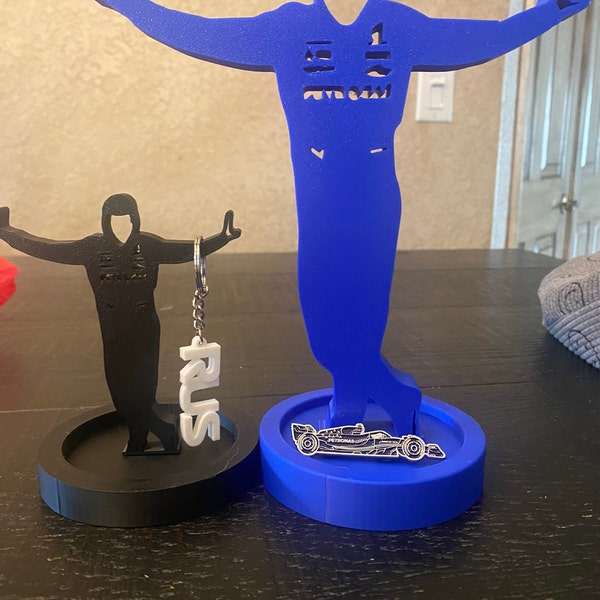 George Russell, Mercedes F1, F1 Figure, F1 Jewelry Stand, Formula One ...