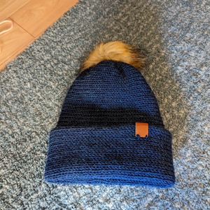 Horizontal Stitch Hats PATTERN PDF for Addi Express Kingsize Knitting ...