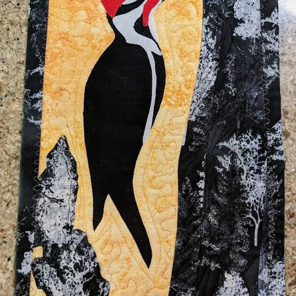 Pileated Woodpecker - Bird Applique Quilt Pattern - Digital Download - Etsy