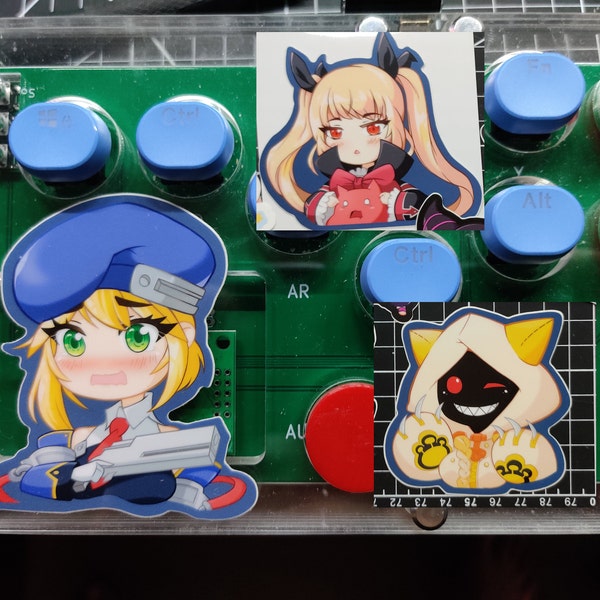 Guilty Gear Strive Faust Vinyl Sticker Fighting Games Decal Stickers - Etsy