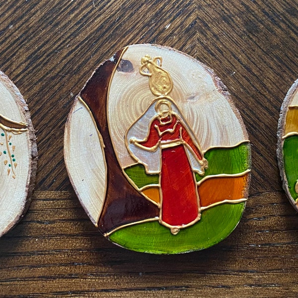 Arabic Coffee Cups Set of 6 Hand Painted Porcelain Palestinian Coffee ...