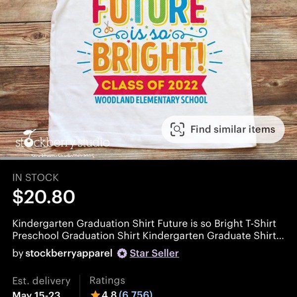 Kindergarten Graduation Shirt Future is so Bright T-shirt Preschool ...