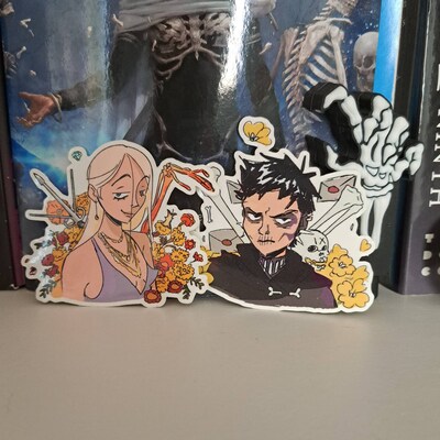 Gideon the Ninth 3x3 Six Sticker Bundle - Etsy