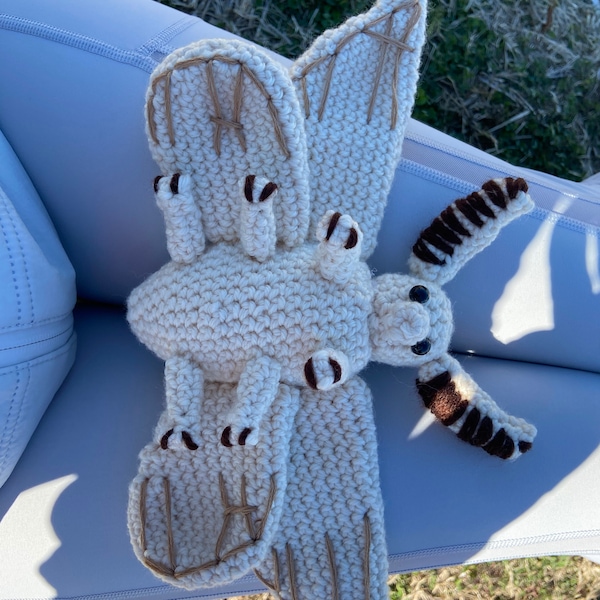 Poodle Moth Crochet Pattern ~ Amigurumi PDF Patterns ~ ENGLISH ...