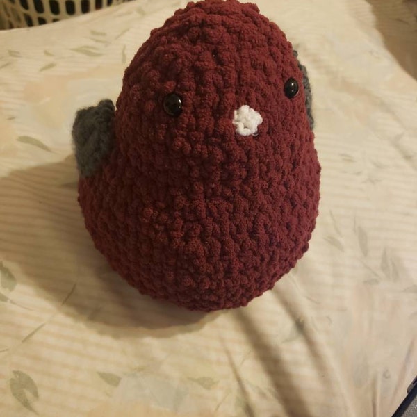 PATTERN ONLY - Plumpy Chubby Borb, Shima Enaga, Chubby Birb, Borb, Bird ...