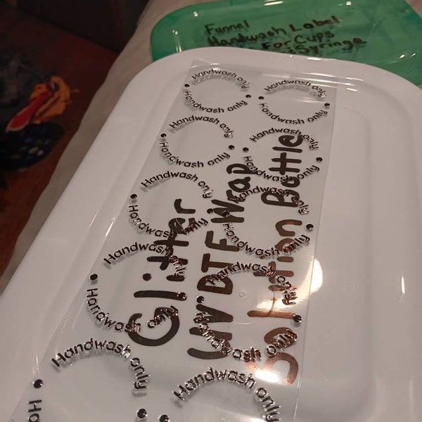 Iceflow Name Tag, Custom Name Water Bottle Tag, Personalized Water ...