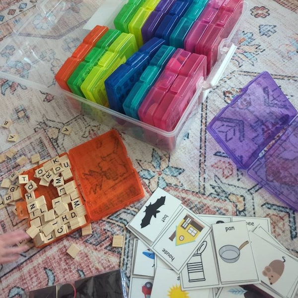 Body Parts Montessori 3 Part Flash Card Set Montessori Toys and Games ...