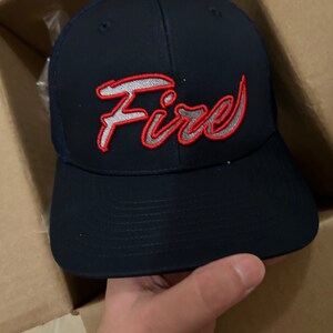 Custom Fire Department Shield Hat, Firefighter Hat, Fire Station Hat ...