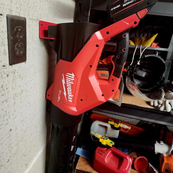 Milwaukee M18 Blower Mount - Tool Storage, Shop Organization, Garage ...