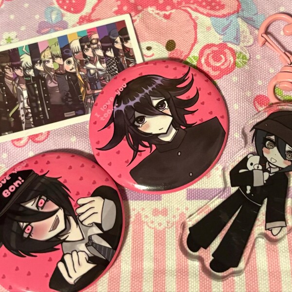 Danganronpa V3 - Pregame Kokichi and Shuichi Button Pins - Etsy