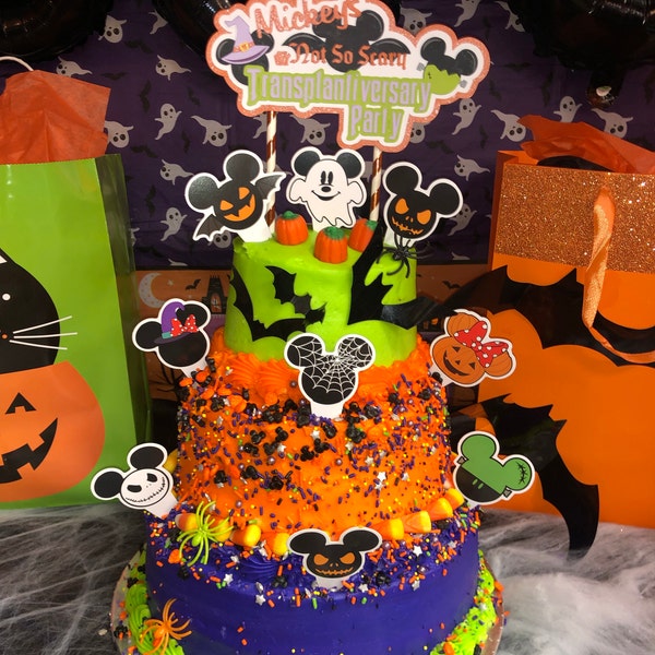 Disney Mickey's Not so Scary Halloween Party Die Cut Paper Pieced Title ...