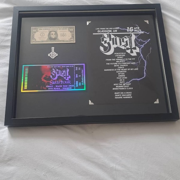 Jeff Lynne's ELO 2025 the Over and Out Tour Setlist Poster Print – Live ...