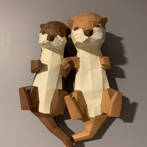 DIY Fennec Fox Papercraft DXF Fennec Fox Templates Low Poly Fennec - Etsy