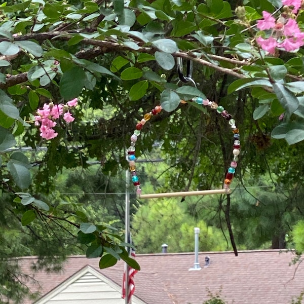 Set of 2 Hummingbird Swings Perches GREAT GIFT See Video - Etsy
