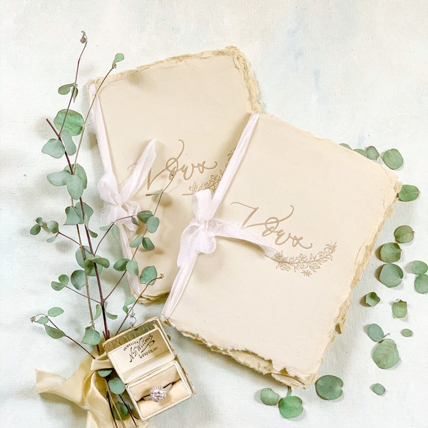 Scroll Place Card Handmade Paper | Roll Place Cards | Escort Cards ...