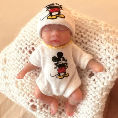 5 Inch Silicone Baby Doll Full Body Akayla Mini Silicone - Etsy