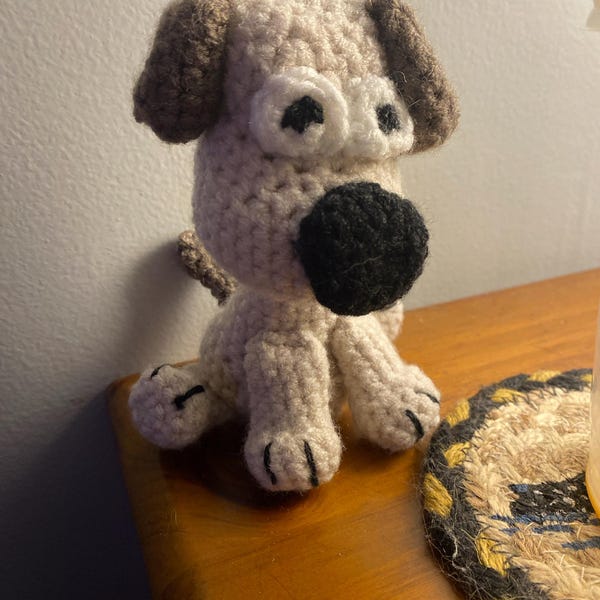 Baby Gromit Inspired Dog Crochet Pattern - Beginner-friendly Amigurumi ...