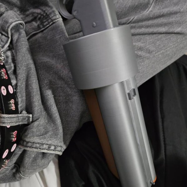 Team Fortress 2 Silver Botkiller Mk. II 3D Printed Replica TF2 Prop ...