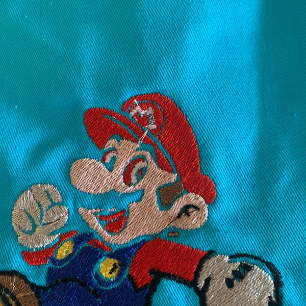 Super Mario- Machine Embroidery Design - 35 Designs Bundle - 5x7 Hoop ...