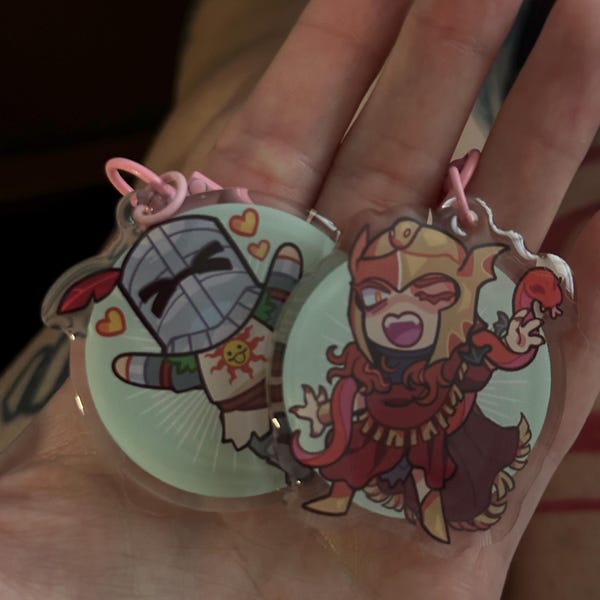 2in Fromsoft Acrylic Charms - Etsy