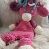 Crochet Snuggler Highland Cow Pattern, Amigurumi Crochet Highland Cow ...