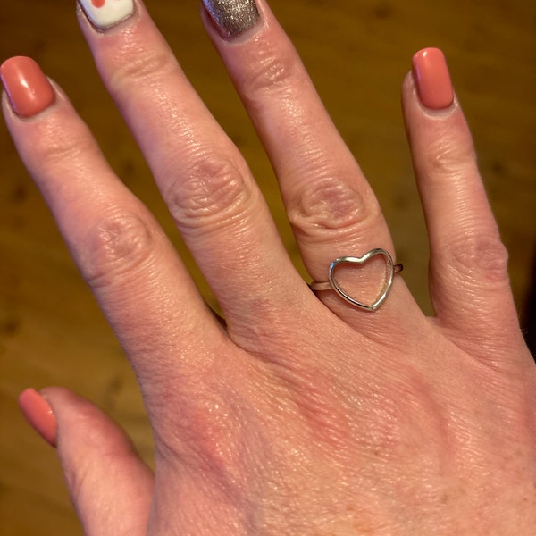 Snowflake Ring 925 Sterling Silver / Silver Winter Ring / Womens ...