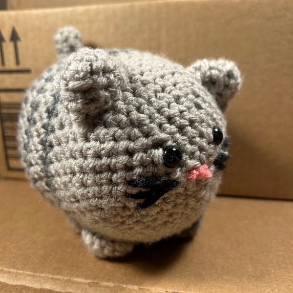 PATTERN: Crochet Chubby Cat Pattern - Etsy