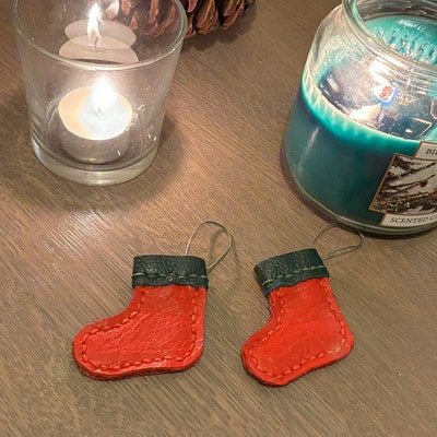 Leather Christmas Tree Ornament Pattern Video Tutorial Pdf Pattern ...