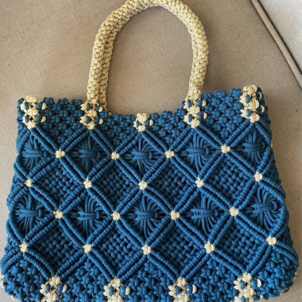 Macrame Bag Tutorial Macrame Bag Pattern Macrame Bag for Beginners Macrame Pattern - Etsy