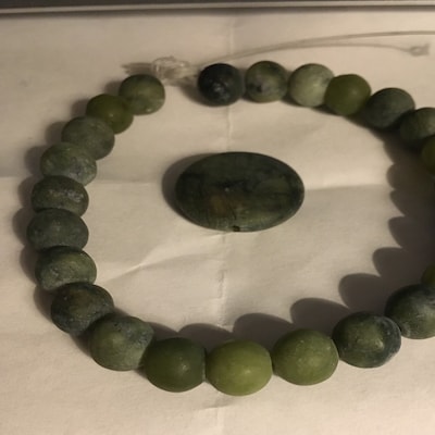 Genuine 8mm Connemara Marble Beads Irish National Gemstone. Jewelry ...