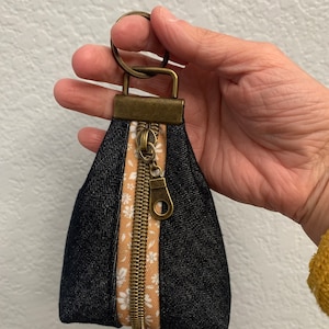 Key Fob Coin Pouch Pattern - Etsy
