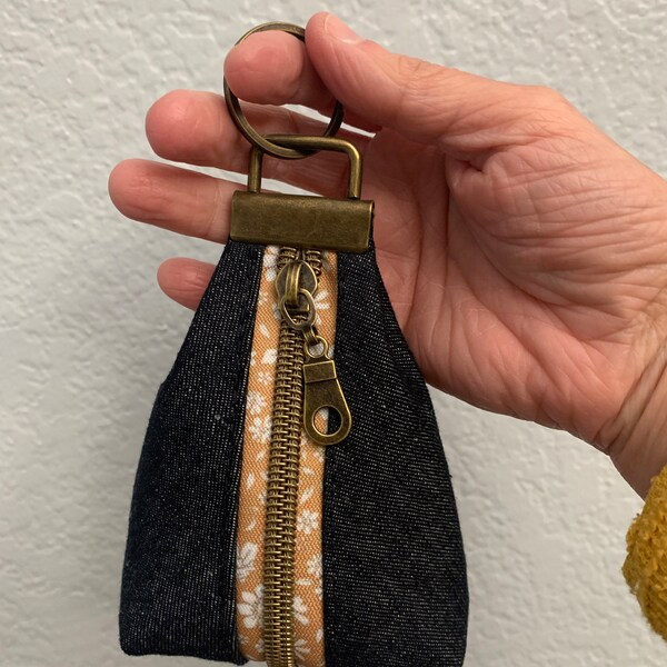 Key Fob Coin Pouch Pattern - Etsy